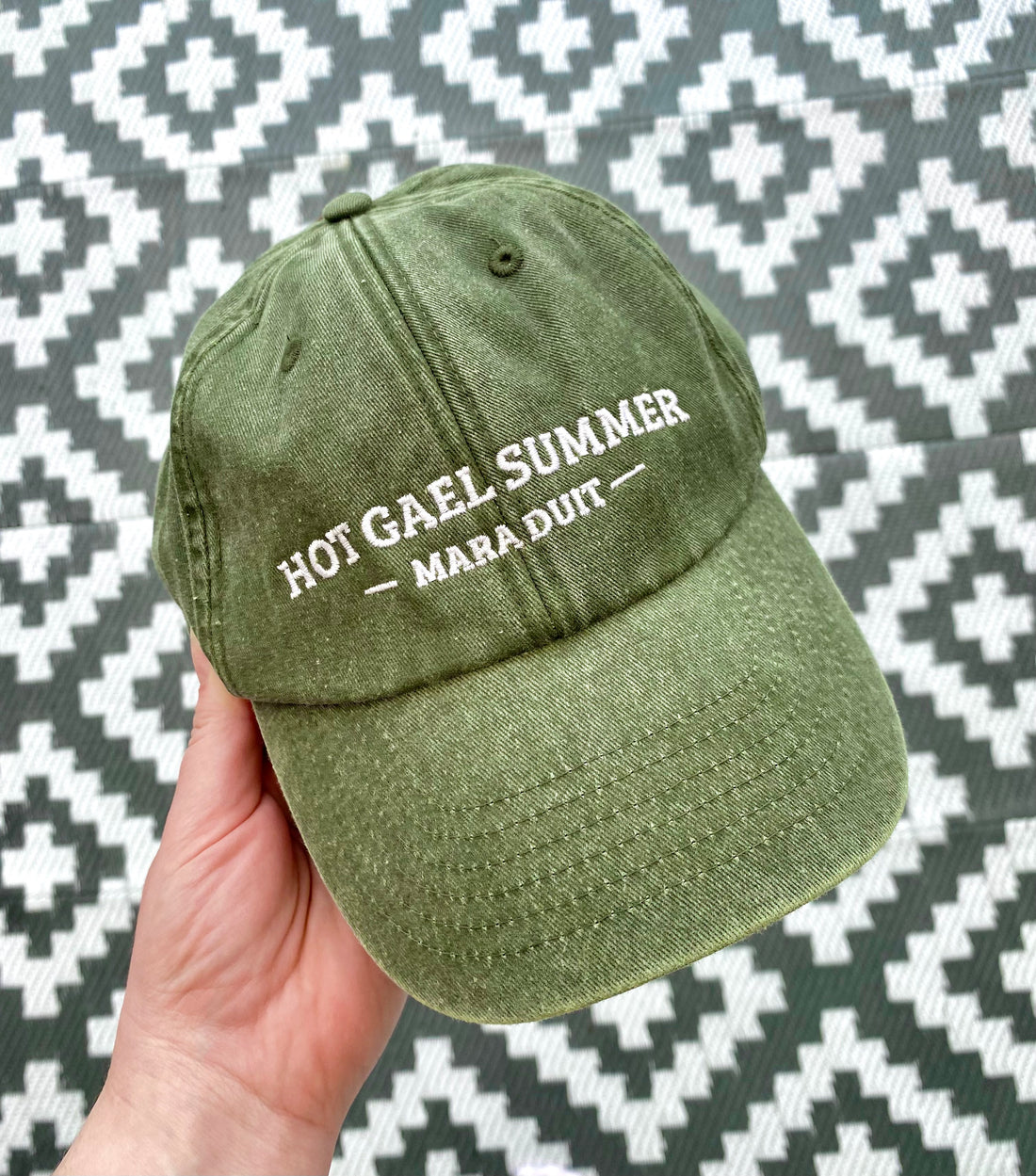 Hot Gael Summer | Cotton Dad Cap – Mara Duit